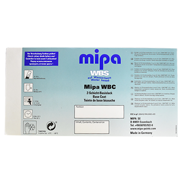 WBC 1 Ltr Labels (Pack of 50) | Mipa Paints
